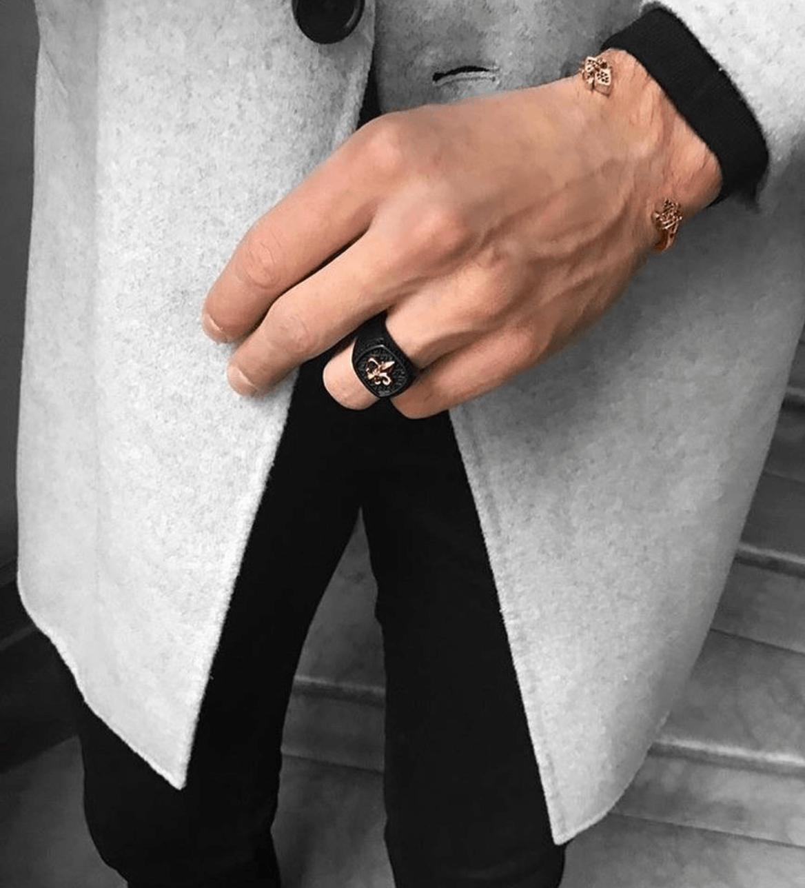 Fleur de lis ring – Zorrata